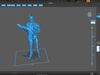 Terminator Arnold Schwarzenegger T800 Half Human Half Cyborg 3D 3D ...