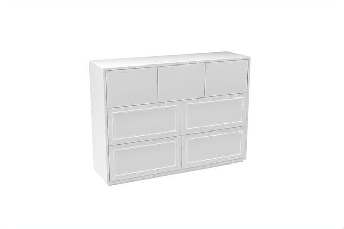 BEDROOM CABINET free VR / AR / low-poly 3D model | CGTrader