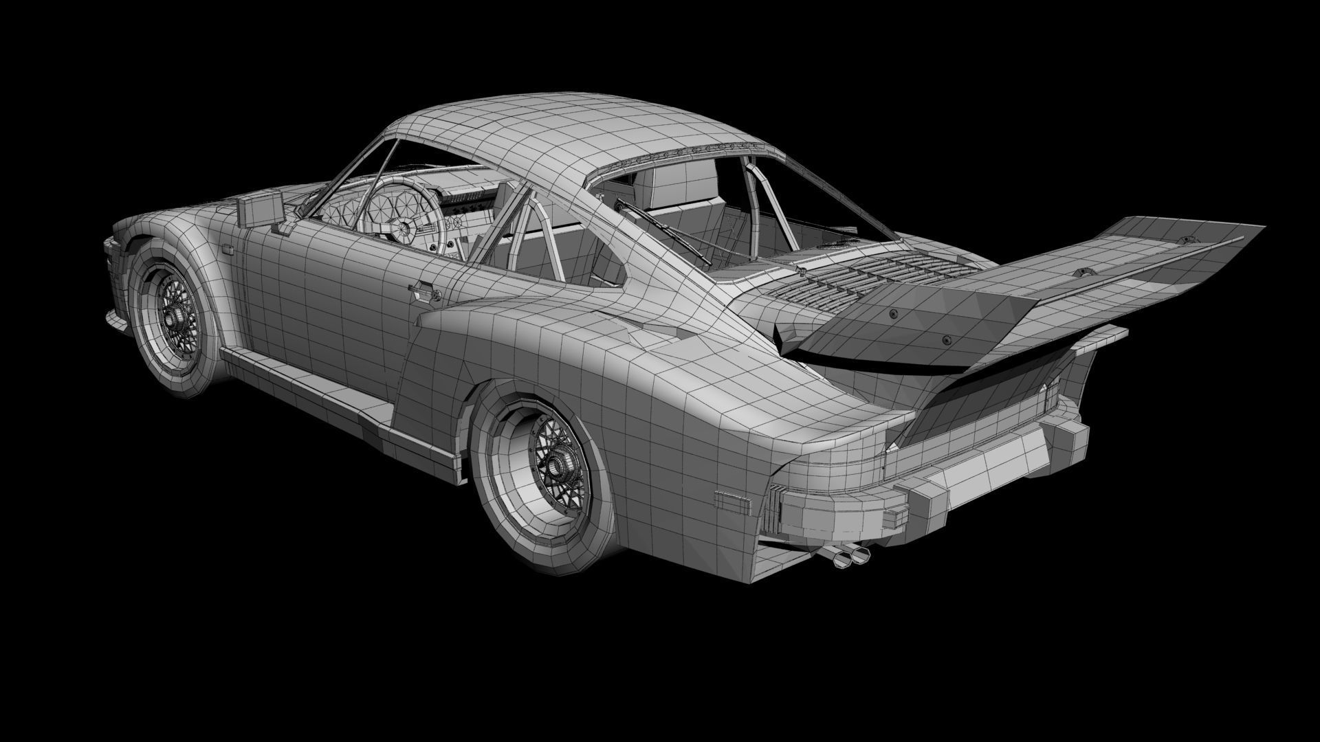 Porsche 911 935 Strassenversion 3D model | CGTrader