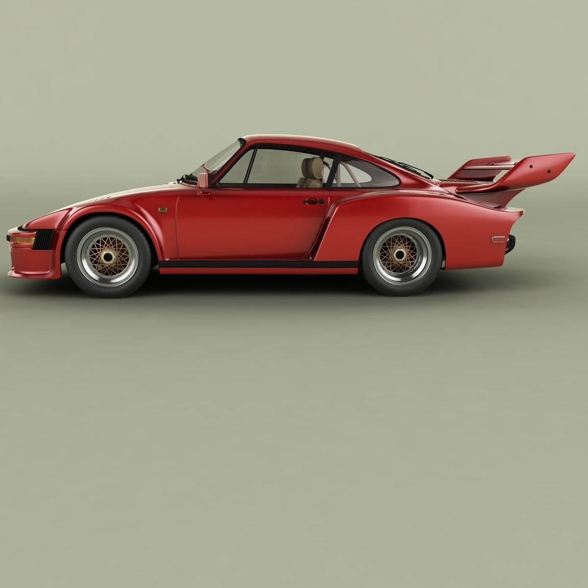 Porsche 911 935 Strassenversion 3D model | CGTrader