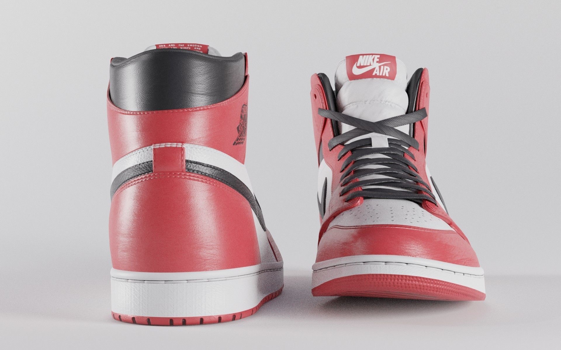 3D model Air Jordan 1 Variety Pack VR / AR / low-poly | CGTrader