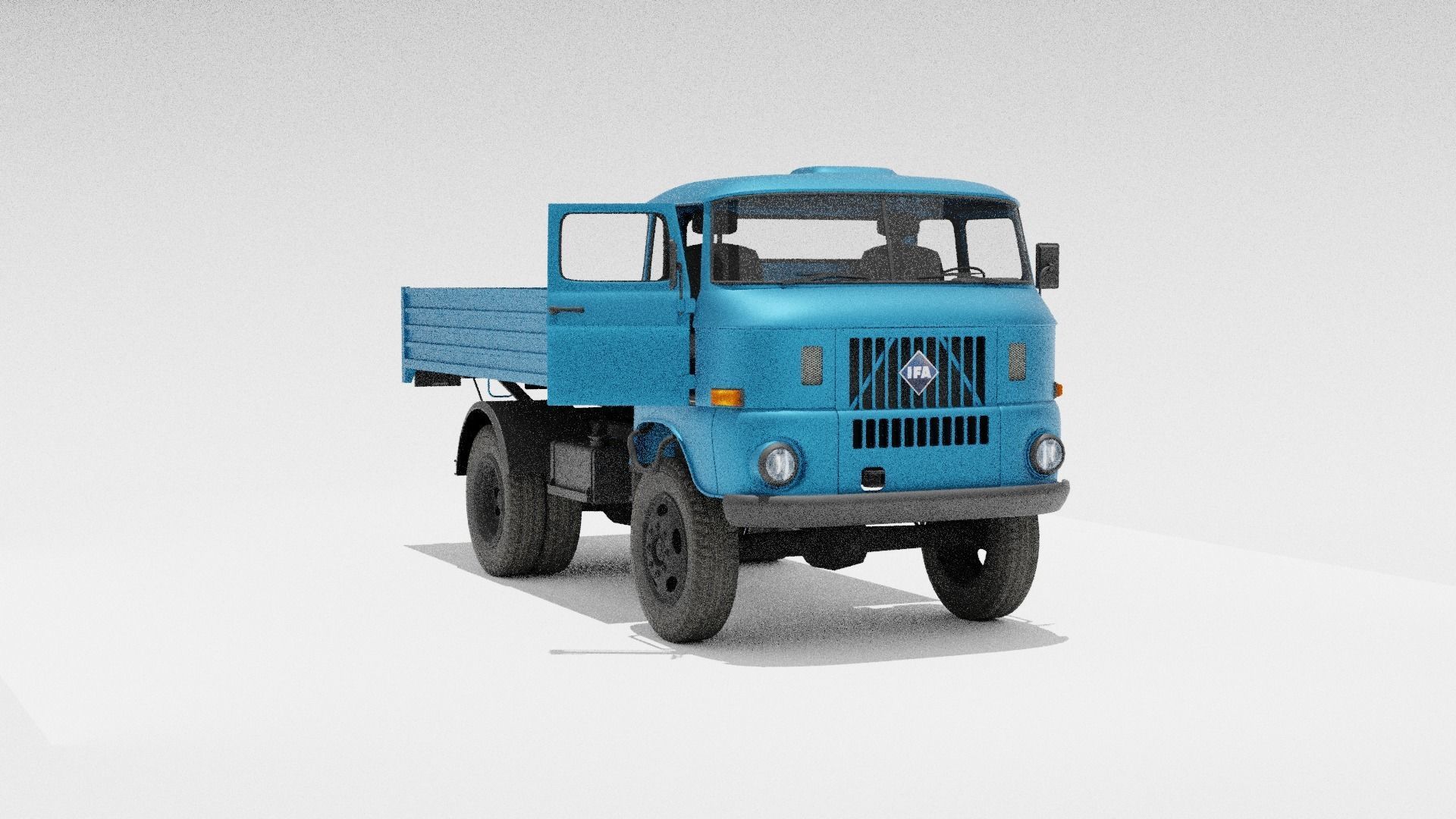 3D model IFA W50 DDR truck VR / AR / low-poly | CGTrader