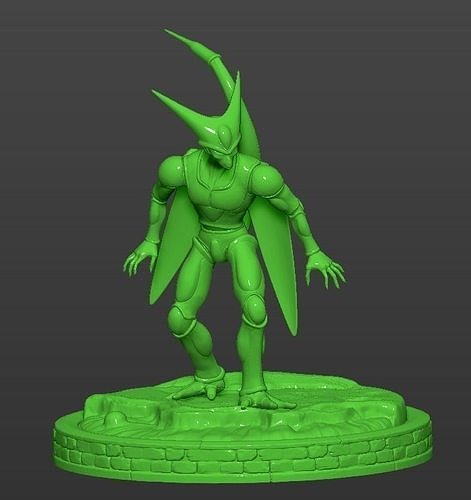 Cell 1st Form - DBZ 3D model 3D printable | CGTrader