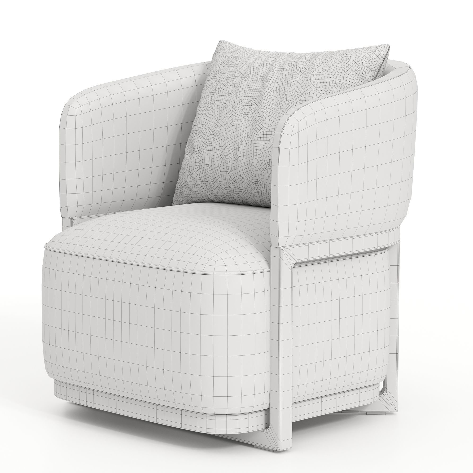 Frida Armchair by Flexform 3D model | CGTrader