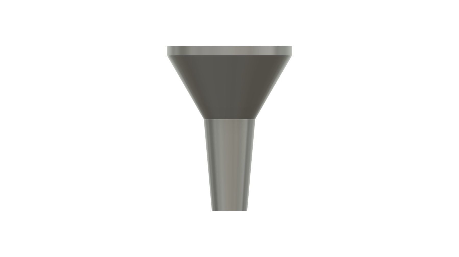 Funnel 3D model 3D printable | CGTrader