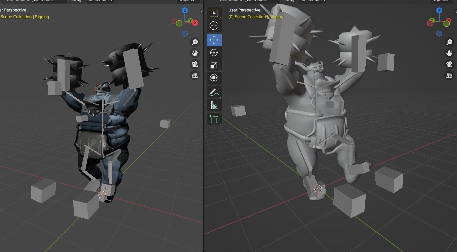 Sci-Fi monster creature Game-ready free VR / AR / low-poly 3D model ...