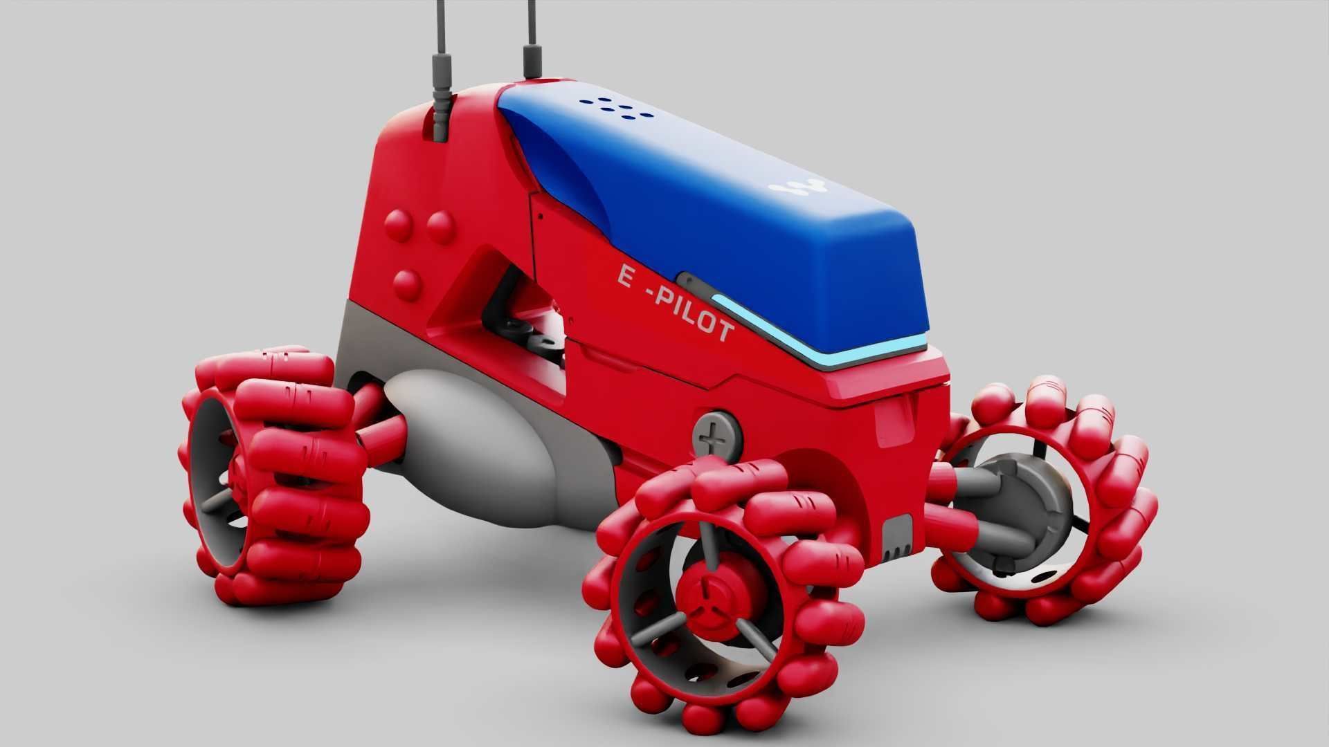 MARS COLONY VEHICLE RIGGED 3D model rigged | CGTrader