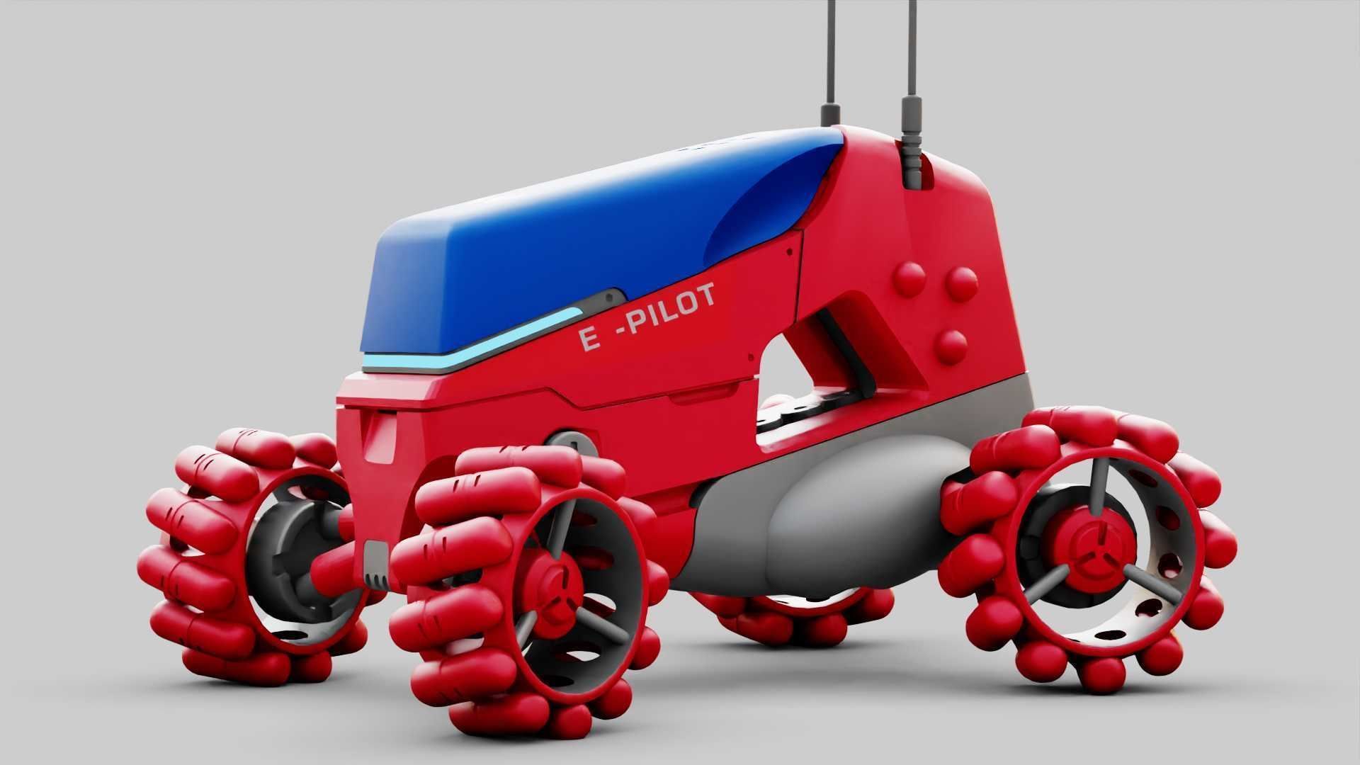 MARS COLONY VEHICLE RIGGED 3D model rigged | CGTrader