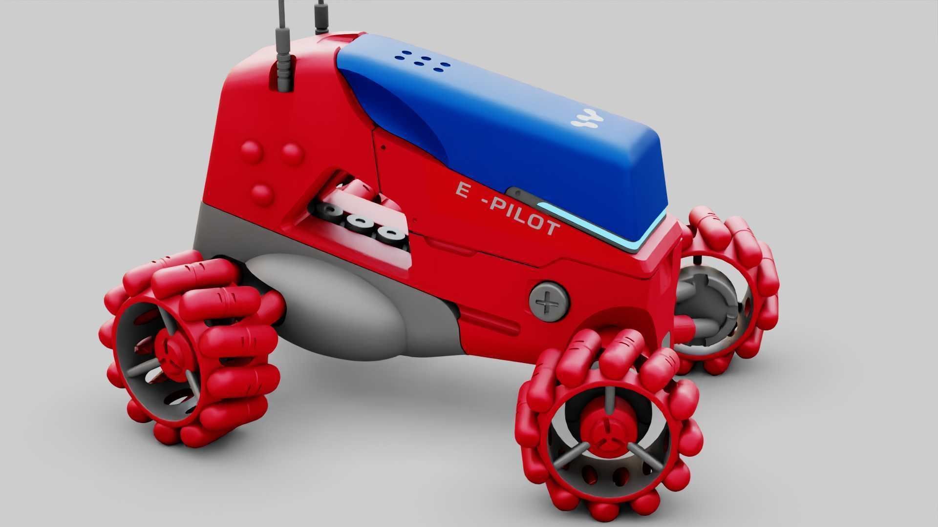 MARS COLONY VEHICLE RIGGED 3D model rigged | CGTrader