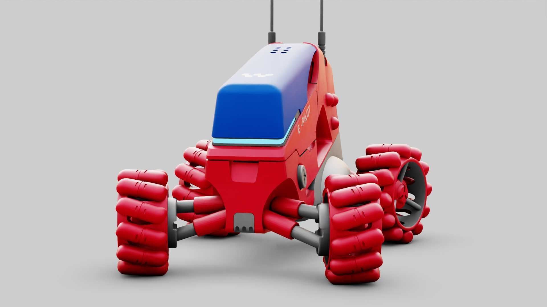 MARS COLONY VEHICLE RIGGED 3D model rigged | CGTrader