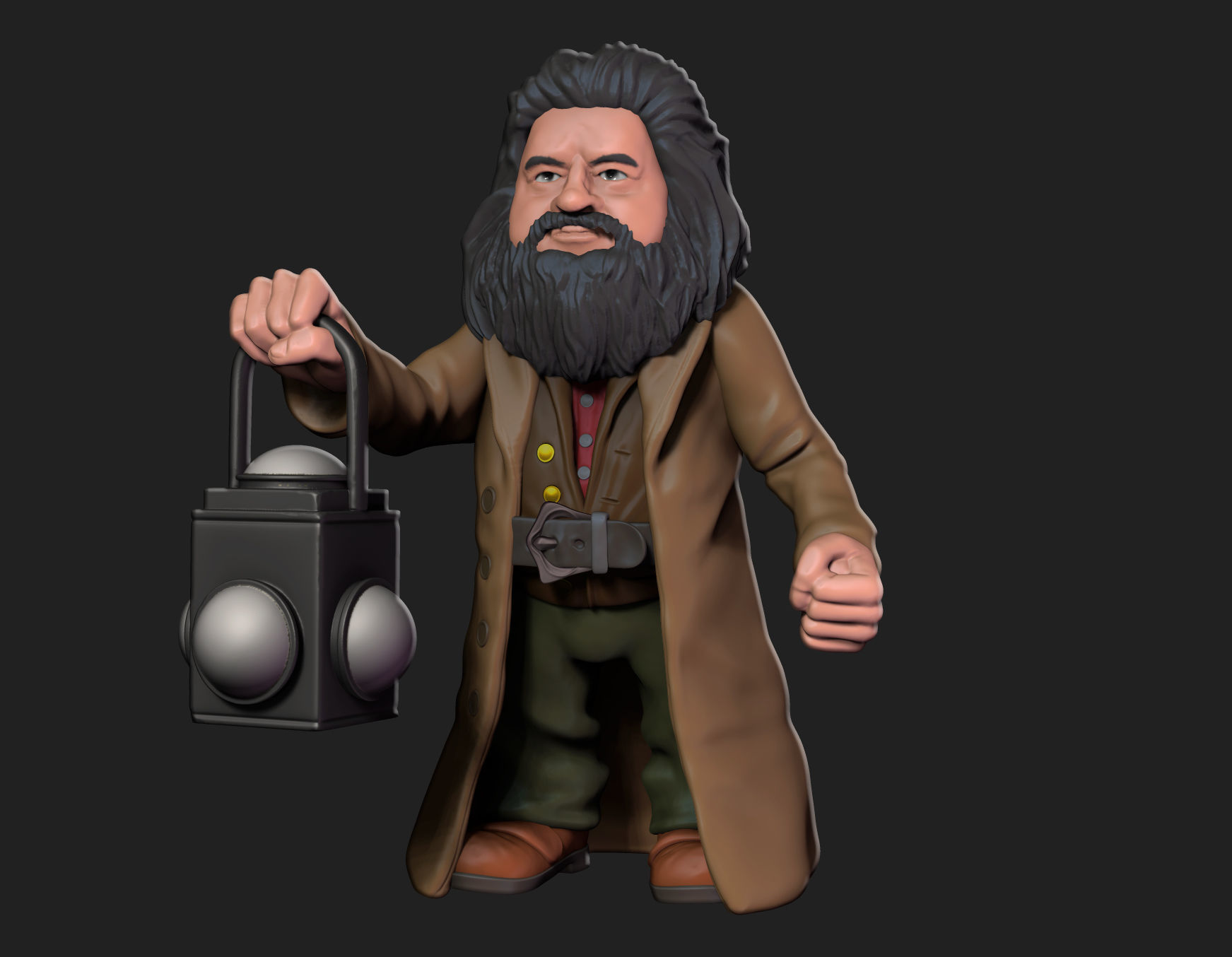 Hagrid Mini - 3D Printable Toy Figure - 1st Year Edition 3D model 3D ...