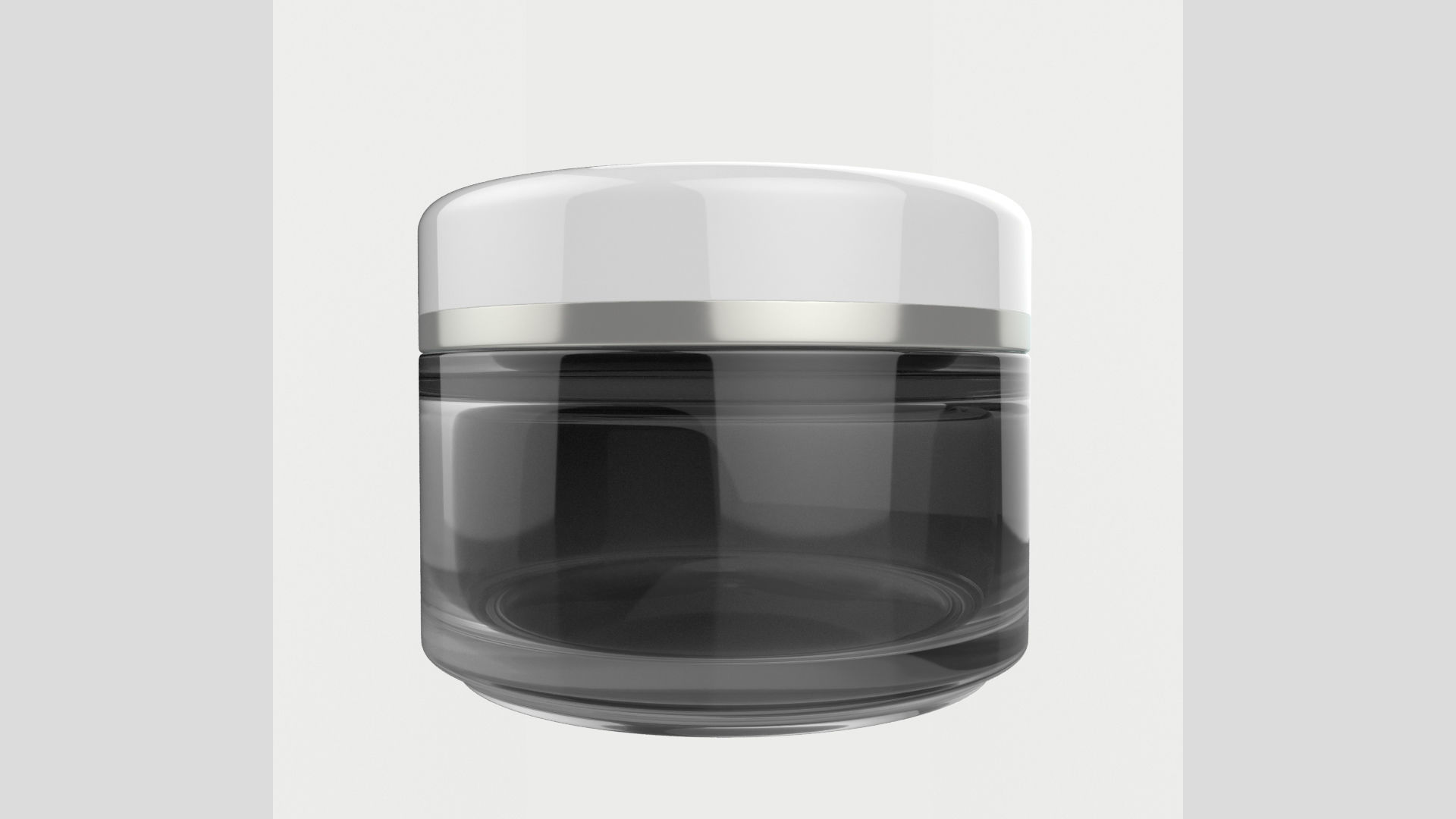 100ml Cosmetics Jar Low Poly High Poly 3D model | CGTrader