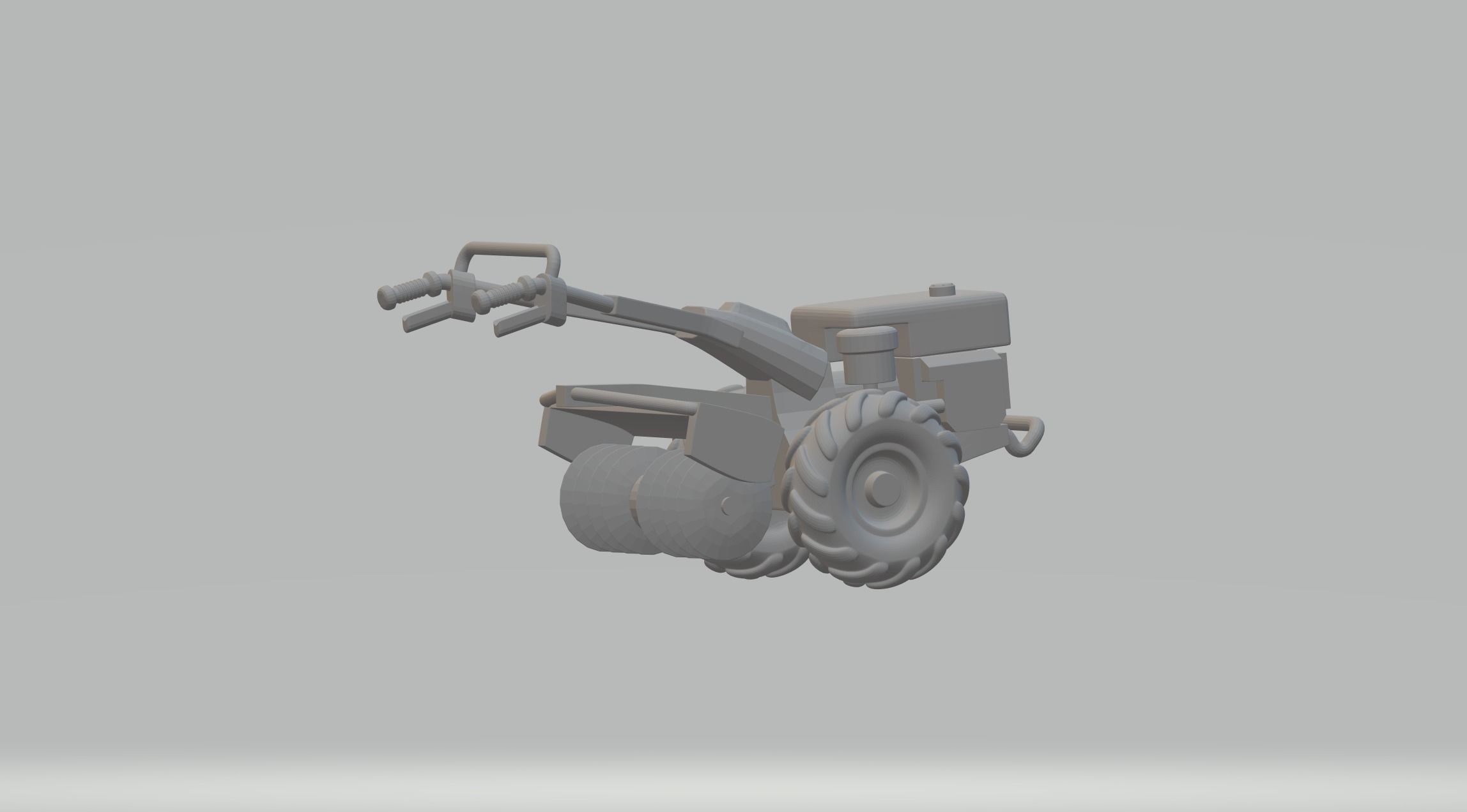 Farm Tractor 3D Model 3D model 3D printable | CGTrader