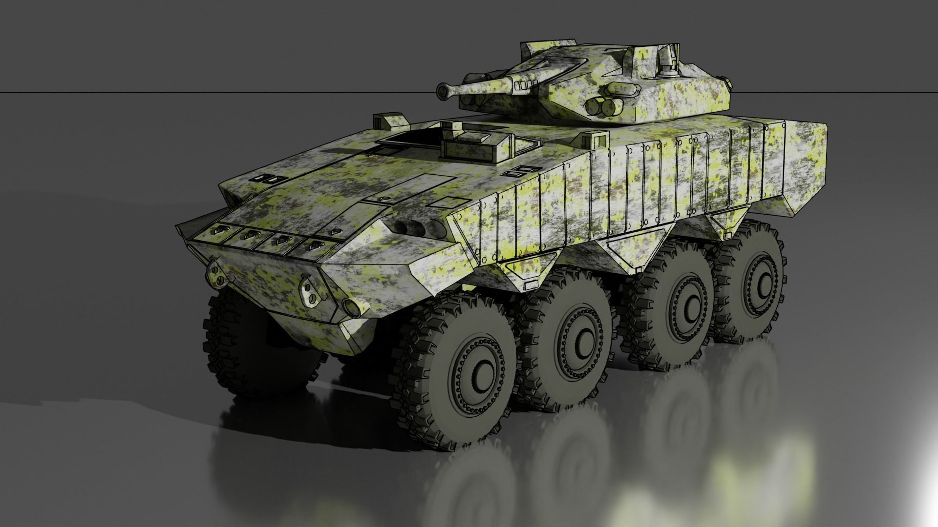 IDF Eitan equipped with 30mm gun 3D model 3D printable | CGTrader