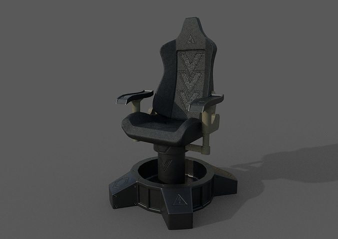 3D model Gaming Chair VR / AR / low-poly | CGTrader