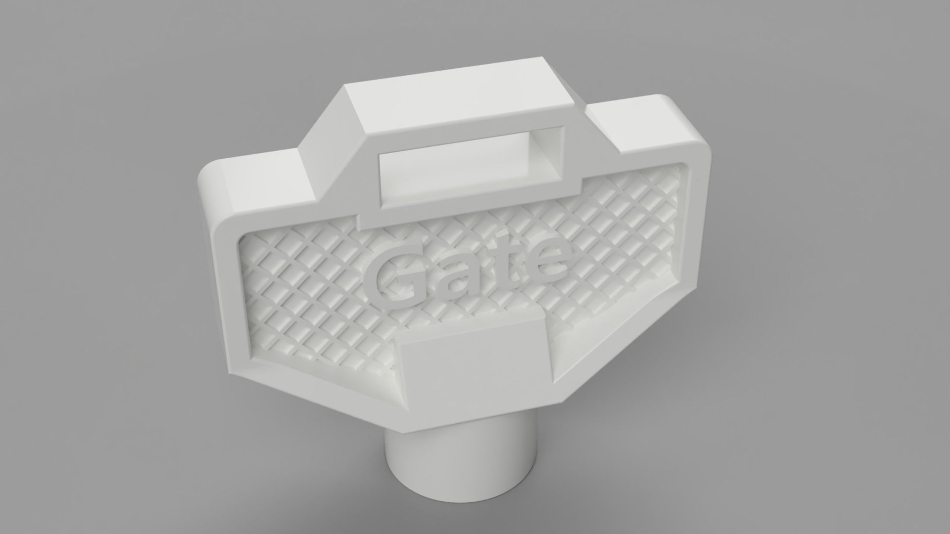 key for Gas or Gate 3D model | CGTrader