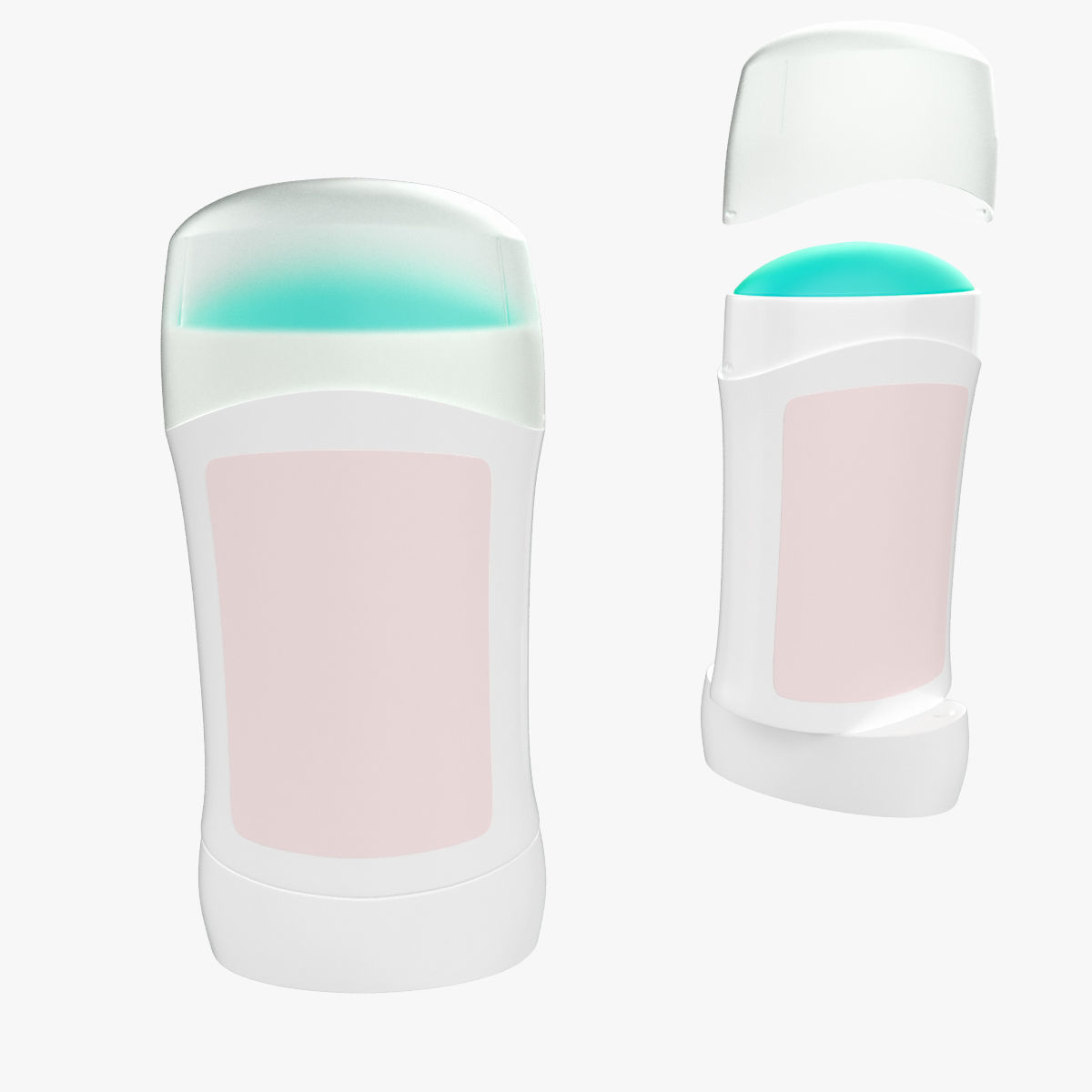 Deodorant Stick 40ml Low High Poly 3D model | CGTrader