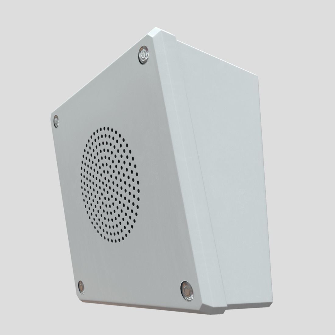 CC0 - Intercom Speacker free VR / AR / low-poly 3D model | CGTrader