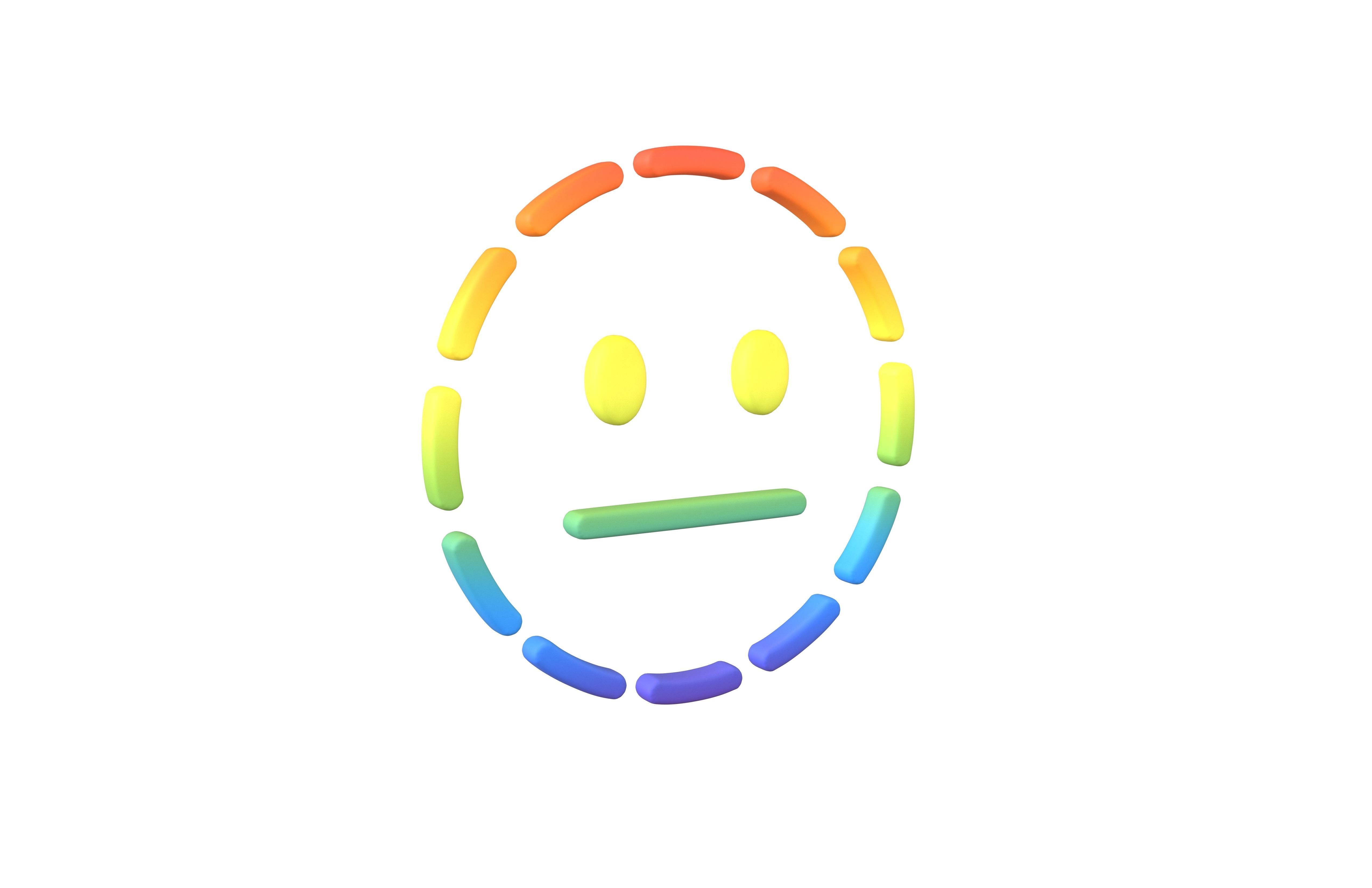 3D model Dotted Line Face v1 007 VR / AR / low-poly | CGTrader