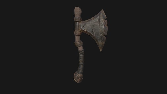 3D model AXE Game Asset low poly 3D model VR / AR / low-poly | CGTrader