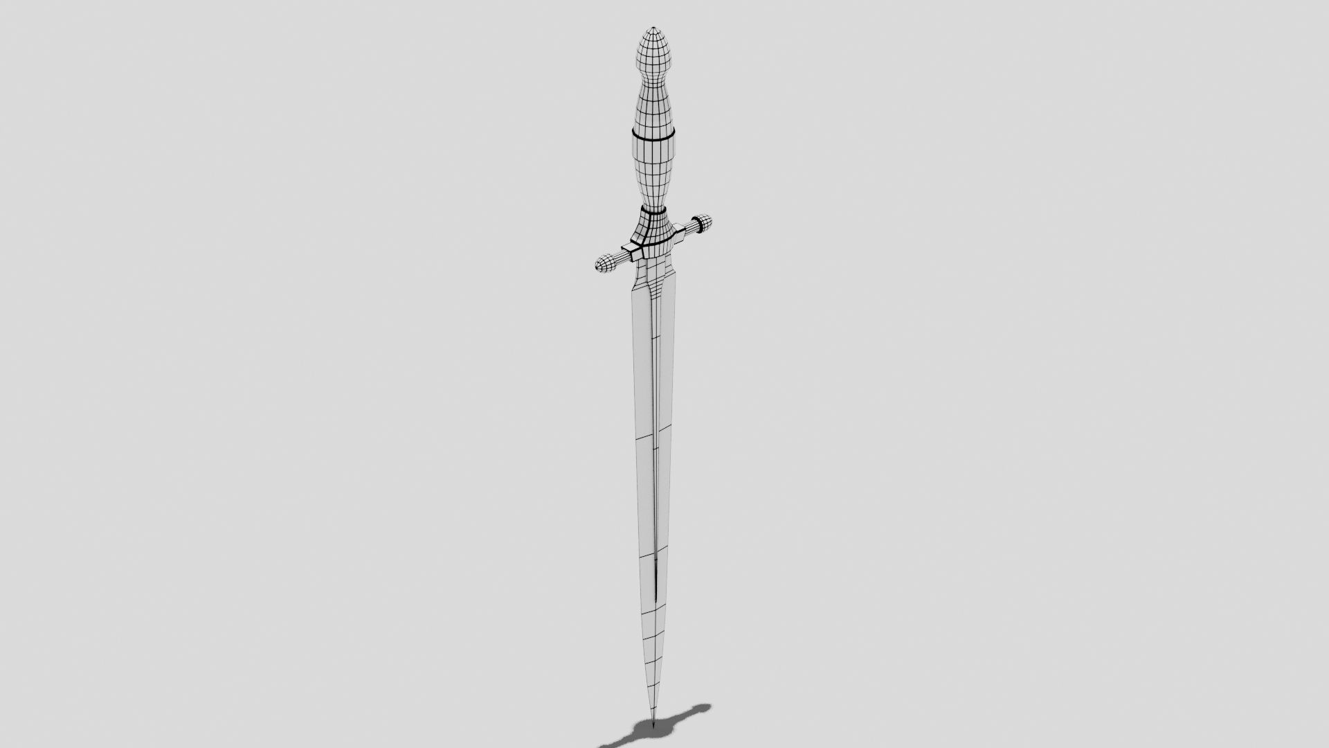 3D model OB 00 09 vampire hunter dagger VR / AR / low-poly | CGTrader