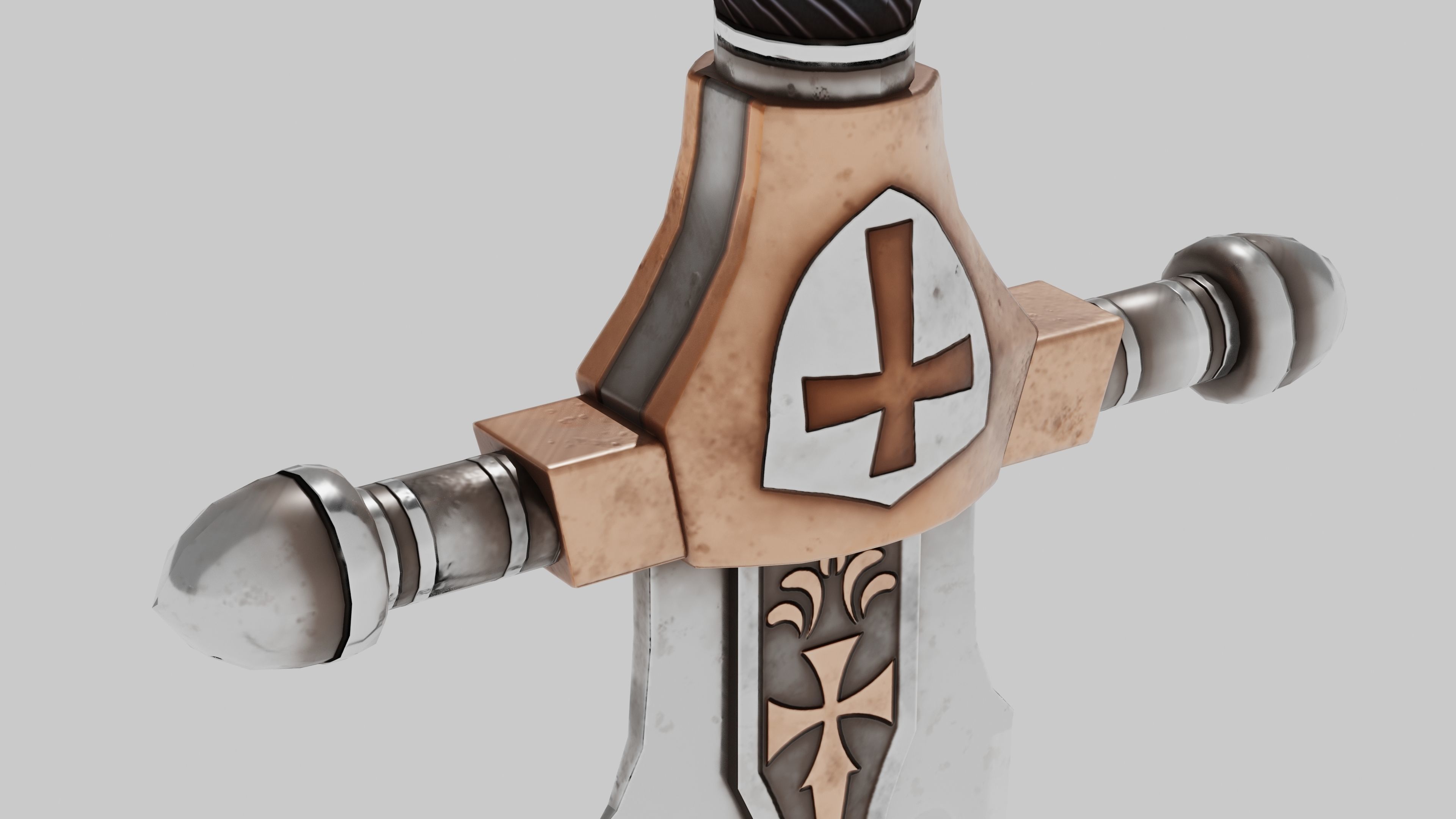 3D model OB 00 09 vampire hunter dagger VR / AR / low-poly | CGTrader