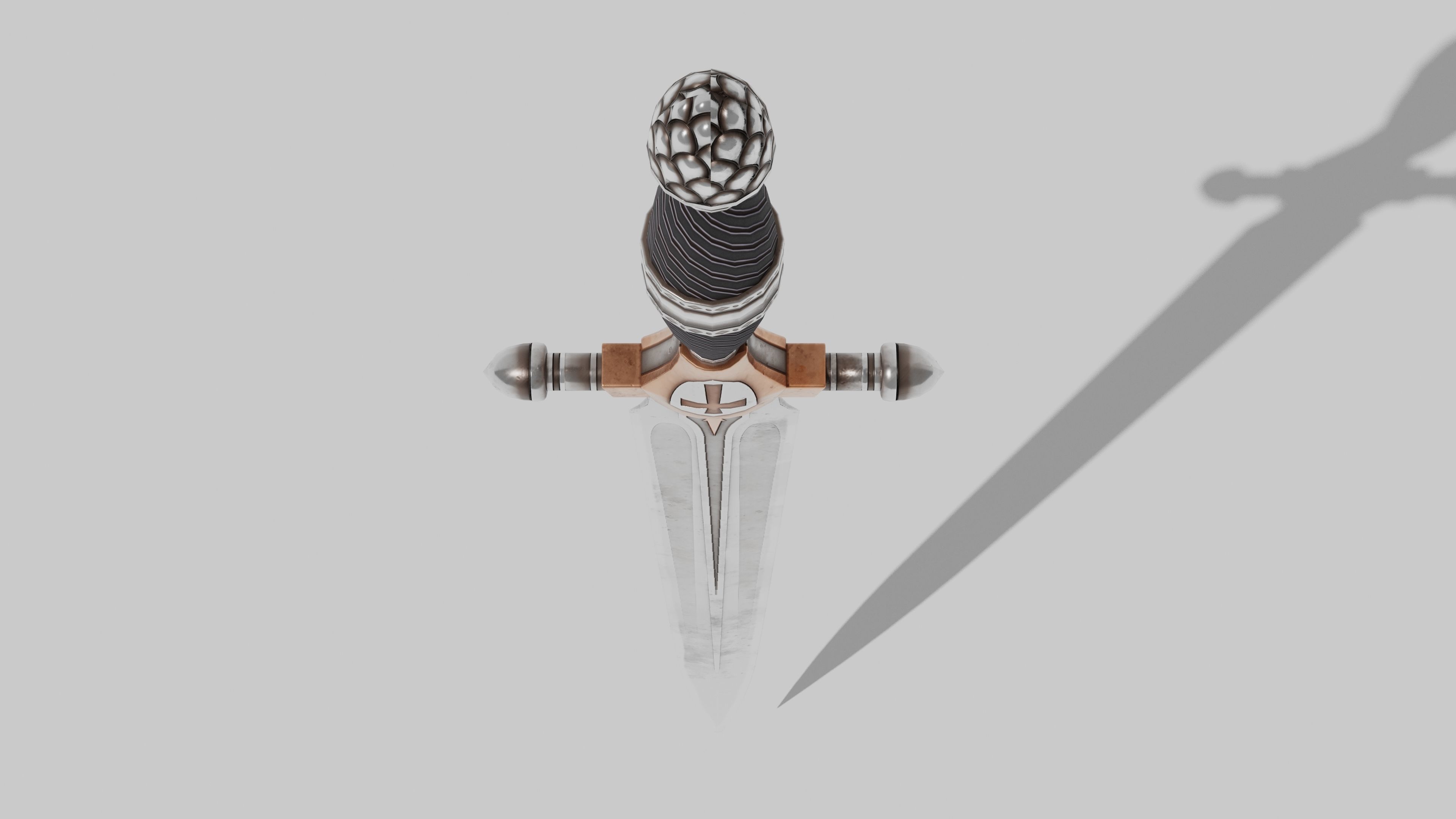 3D model OB 00 09 vampire hunter dagger VR / AR / low-poly | CGTrader