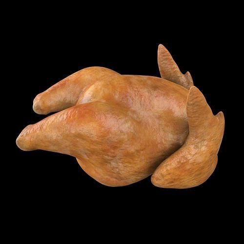 Fried Chicken 3D model | CGTrader