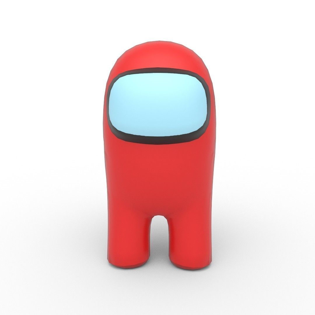 3D model Among Us Game Ready Low Poly Model VR / AR / low-poly | CGTrader