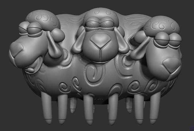 Billy - Goat and Gruff 3D model | CGTrader