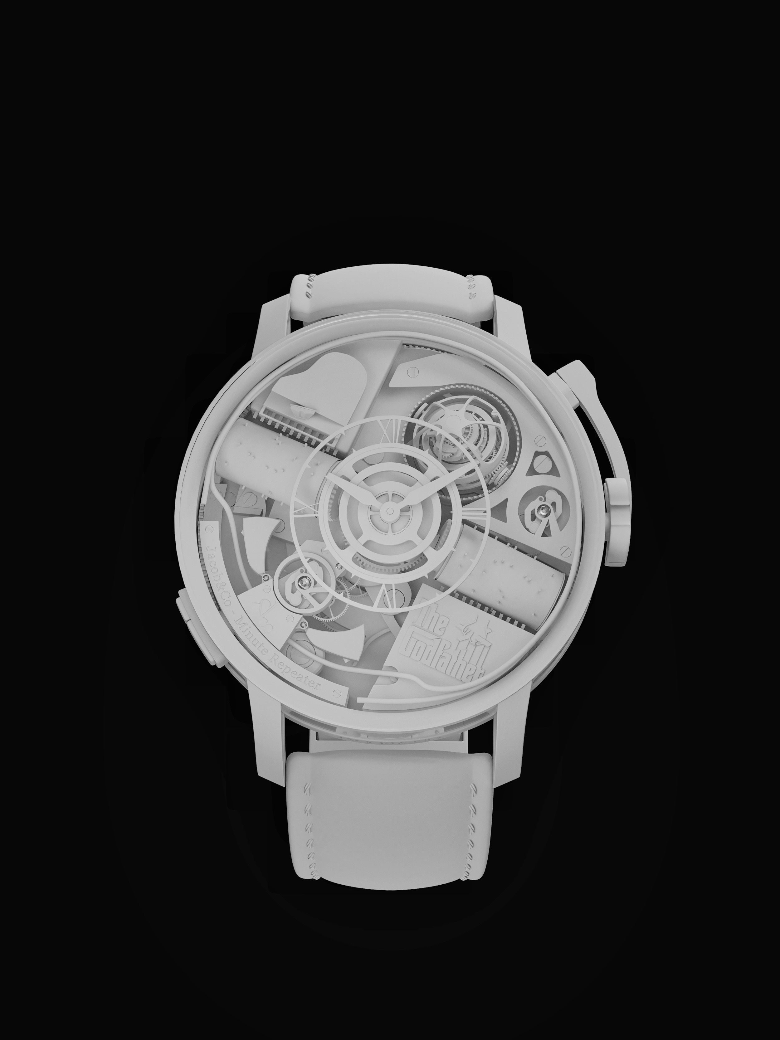 Jacob and Co Godfather Minute repeater 3D model | CGTrader