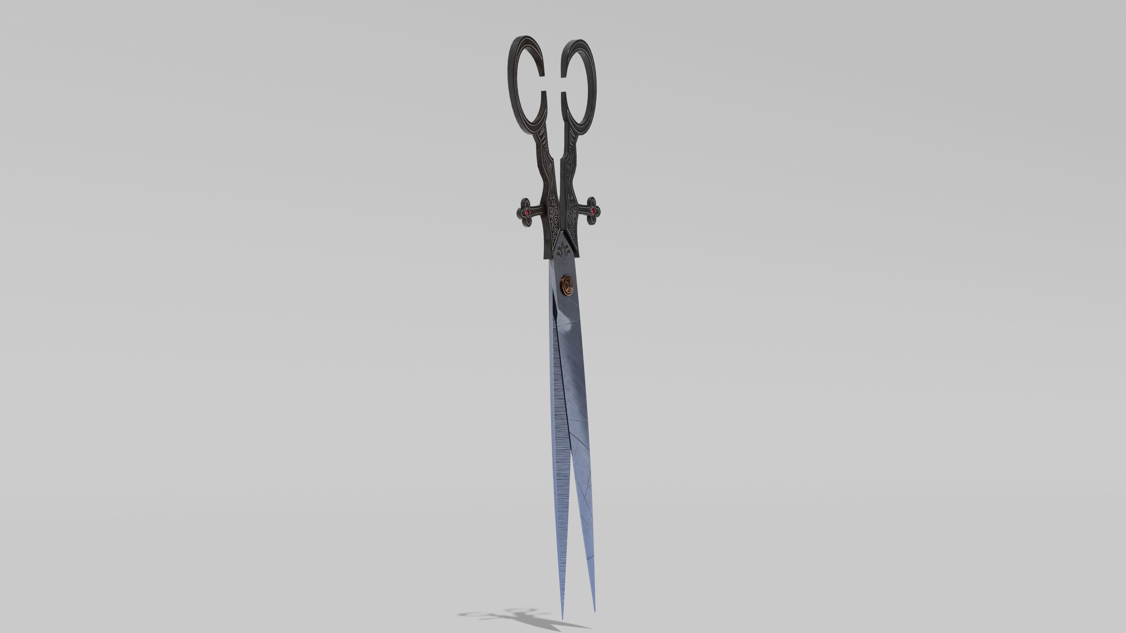 3D model OB 00 23 vampire hunter scissors VR / AR / low-poly | CGTrader