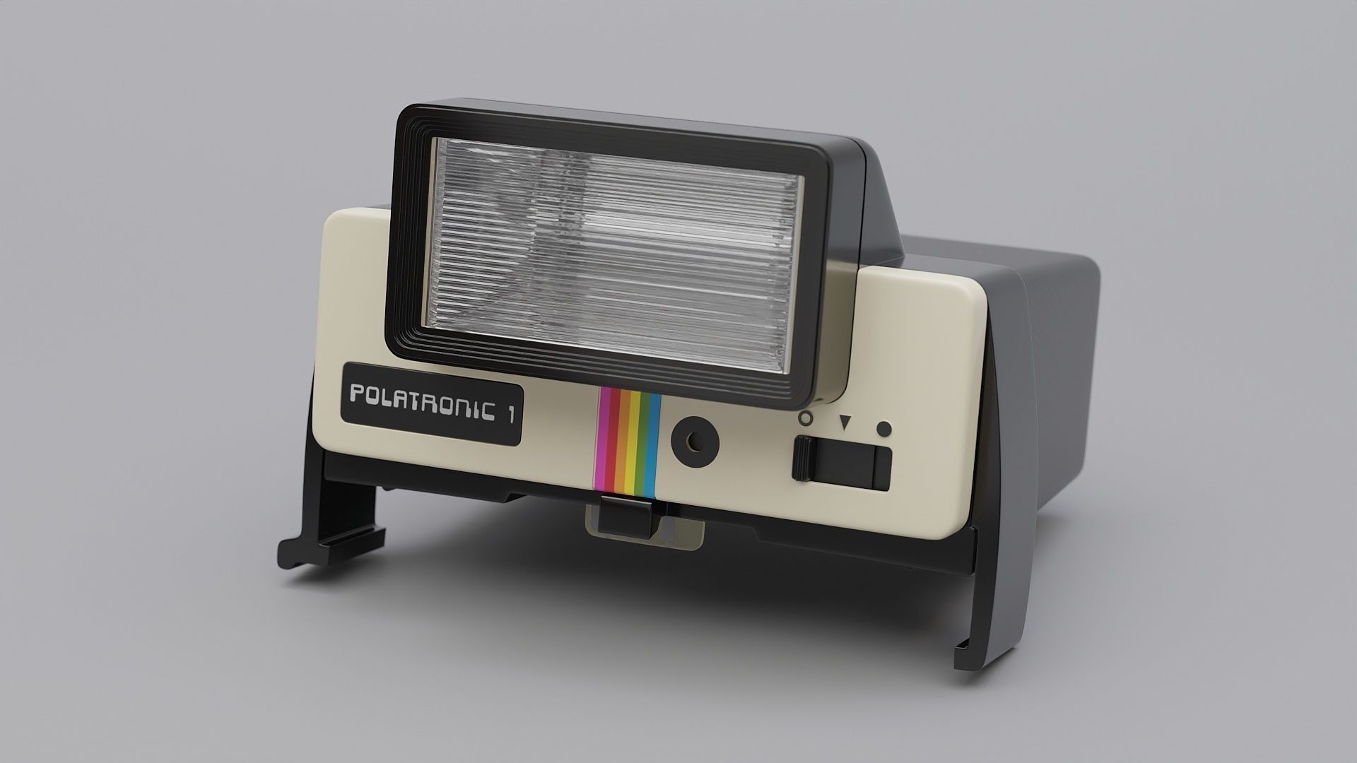 Polaroid Land Camera 1000 3D model | CGTrader