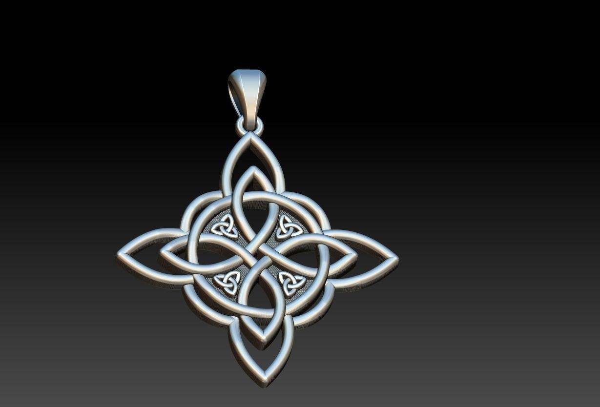 Celtic Knot 3D model 3D printable | CGTrader