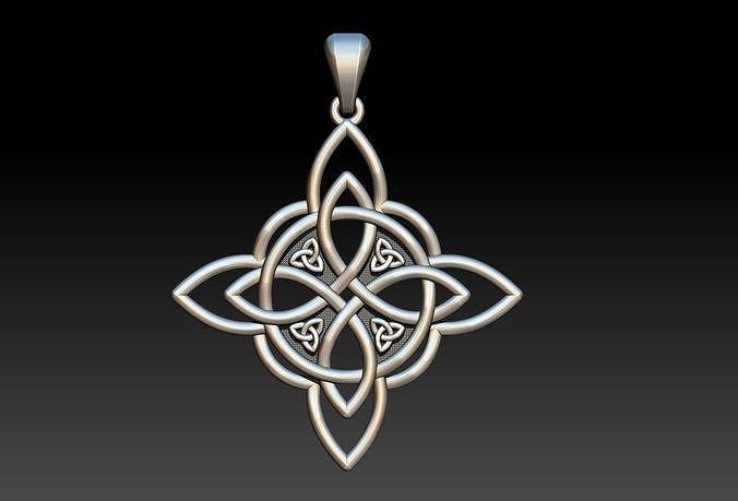 Celtic Knot 3D model 3D printable | CGTrader