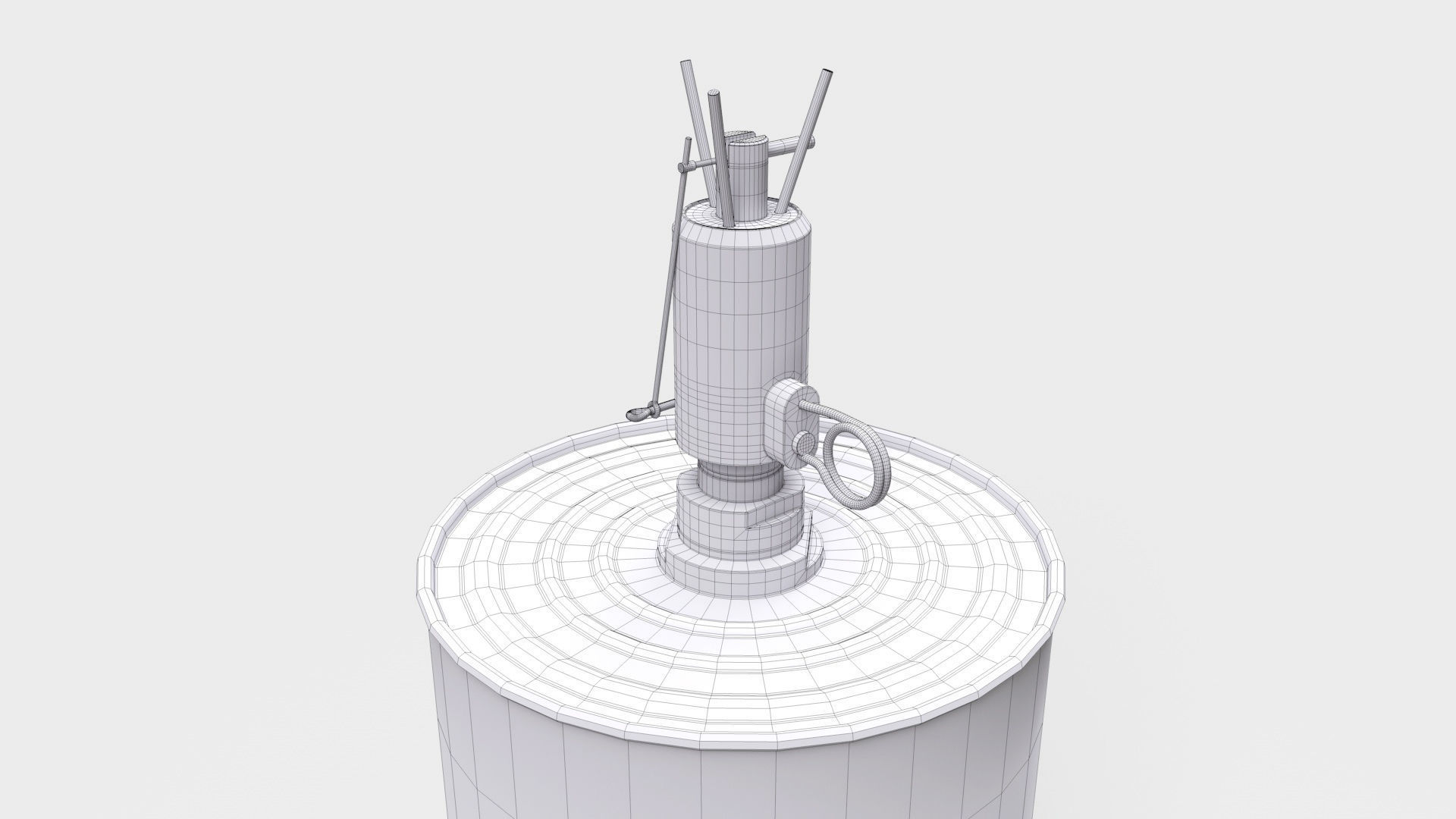 Bouncing Betty M16 Landmine 3d Model Cgtrader