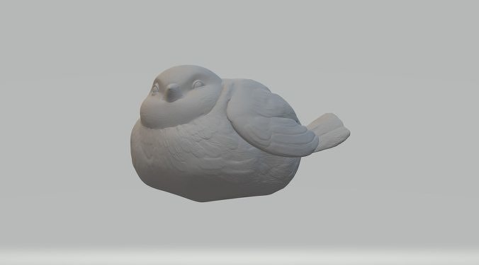 Little Bird 3D Model 3D model 3D printable | CGTrader