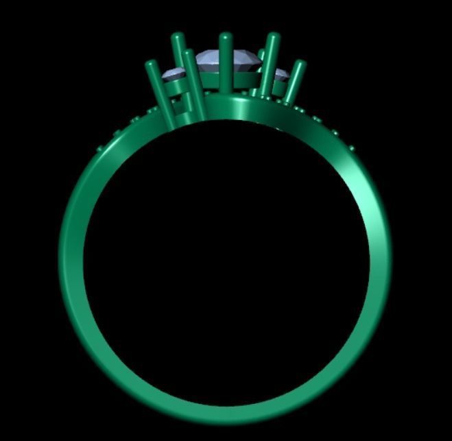 Ring n76 3D model 3D printable | CGTrader