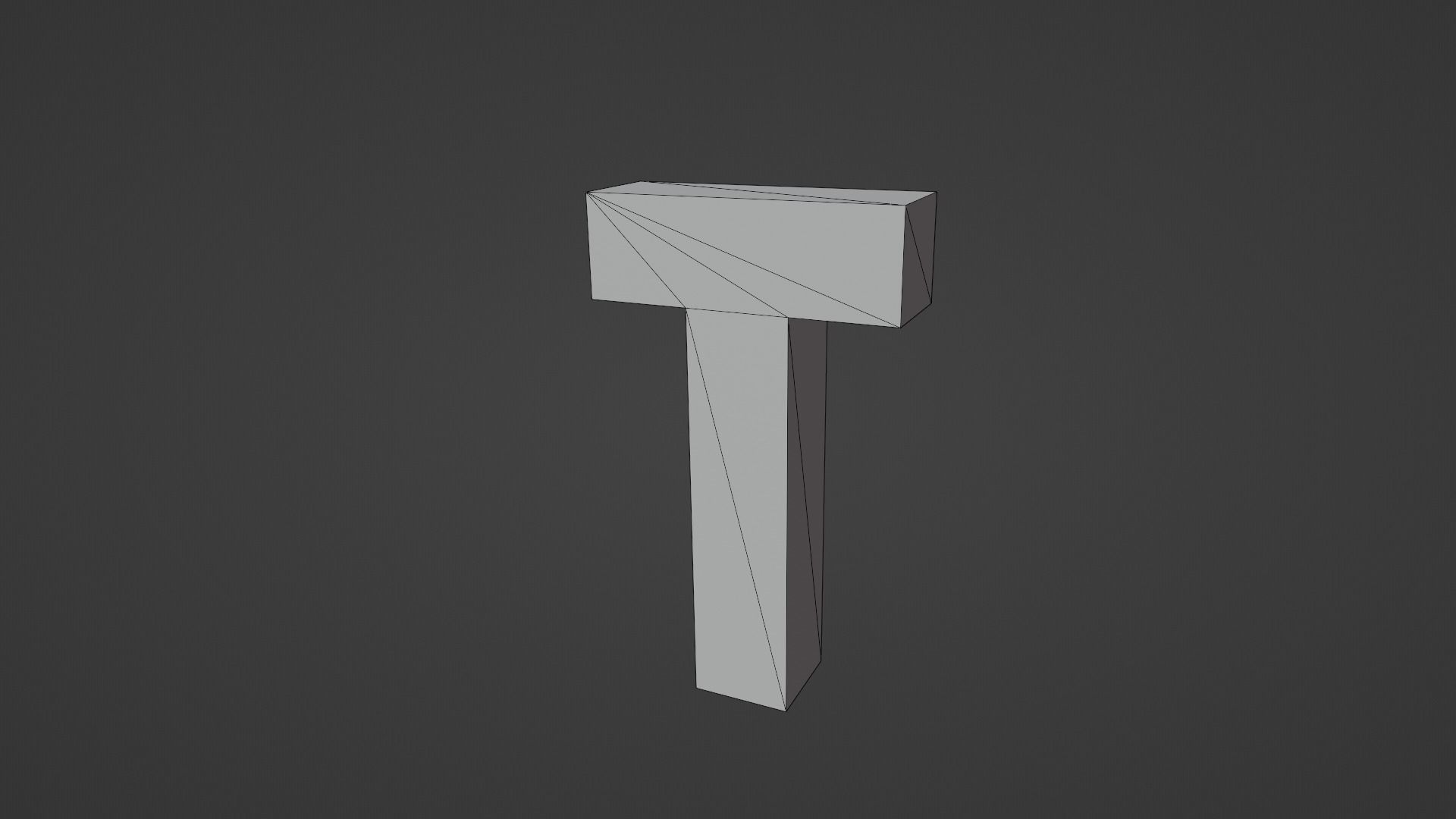 3D model Pixel Letter T VR / AR / low-poly | CGTrader