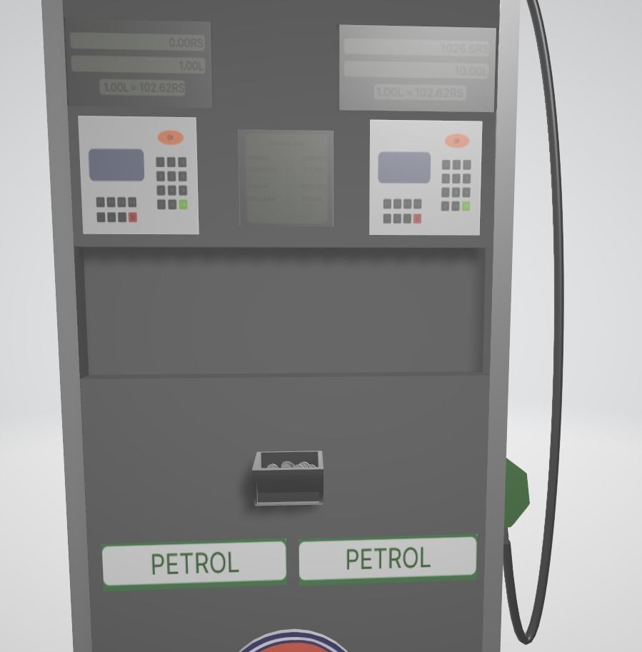 3D model Gas Pump VR / AR / low-poly | CGTrader