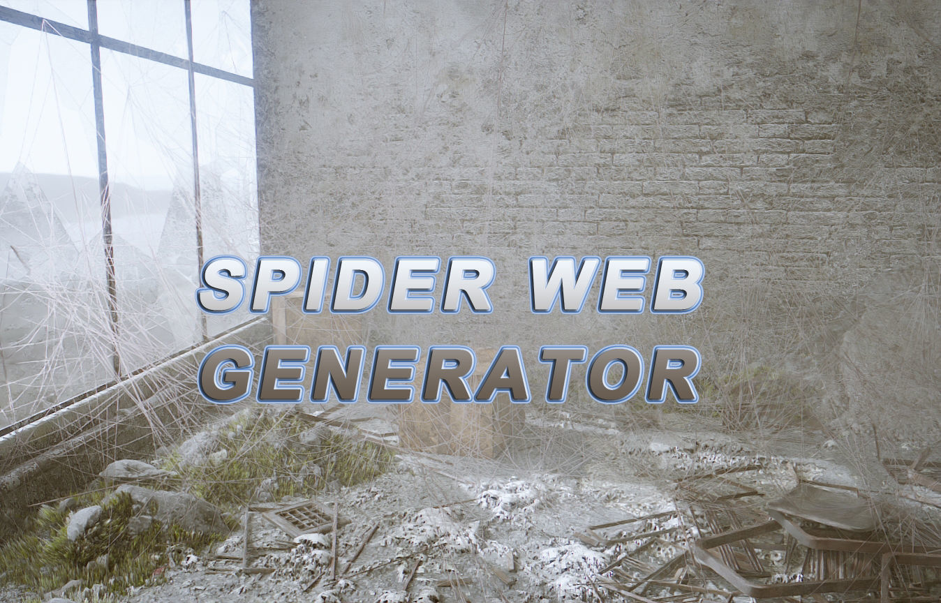 Spider Web Generator 3D model | CGTrader