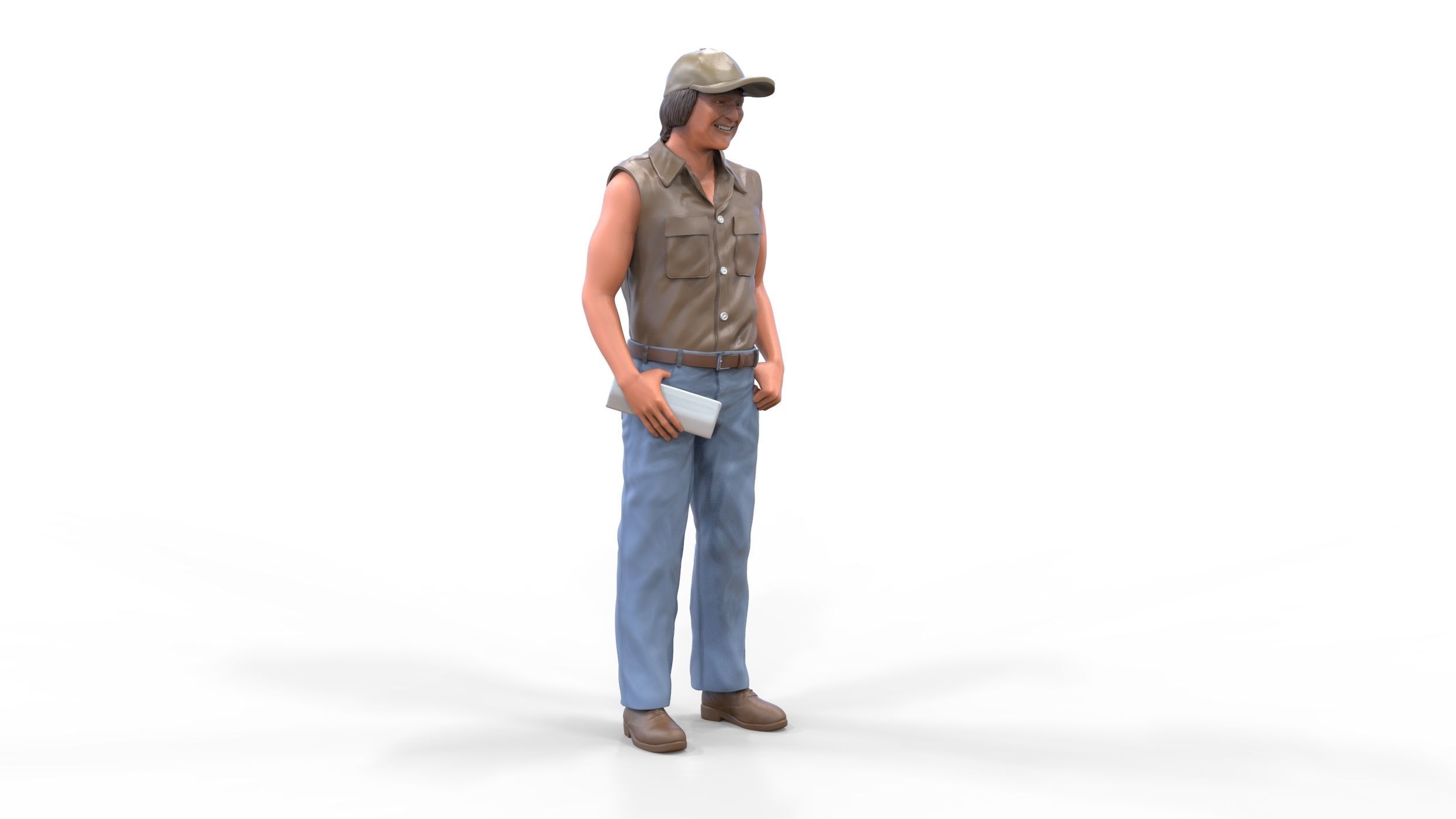 N7 Cooter the dukes of Hazzard 3D model 3D printable | CGTrader