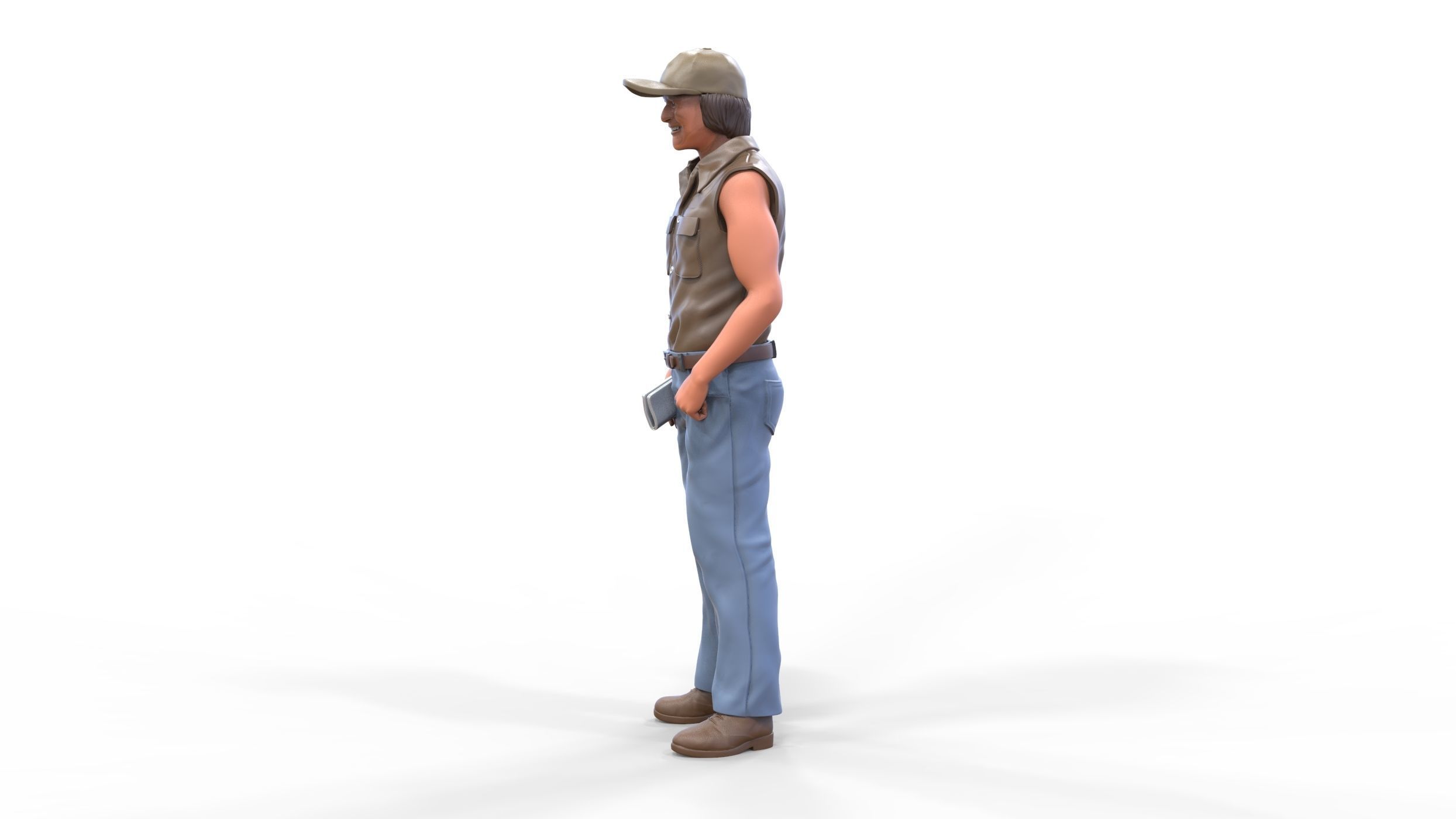 N7 Cooter the dukes of Hazzard 3D model 3D printable | CGTrader