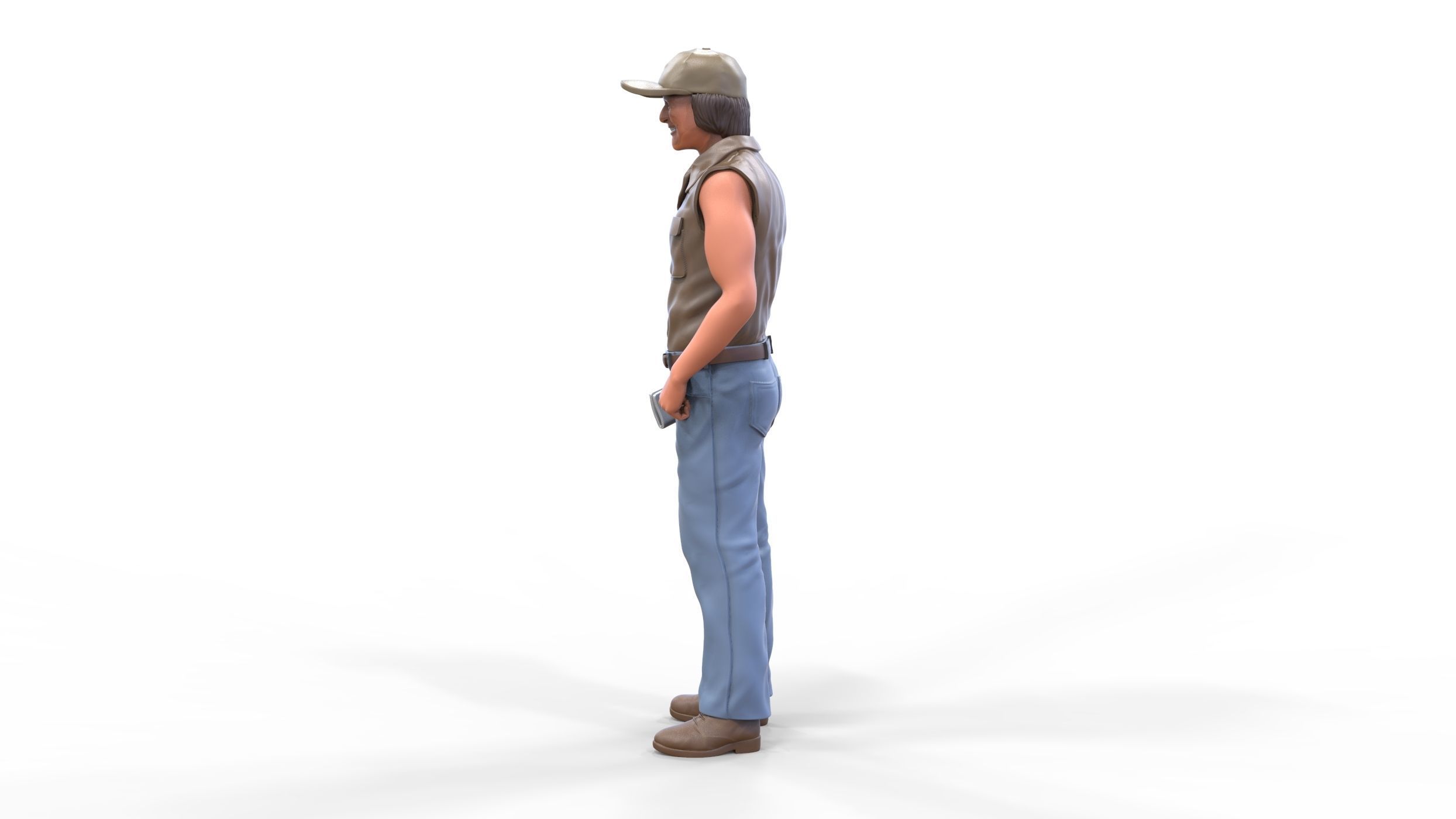 N7 Cooter the dukes of Hazzard 3D model 3D printable | CGTrader