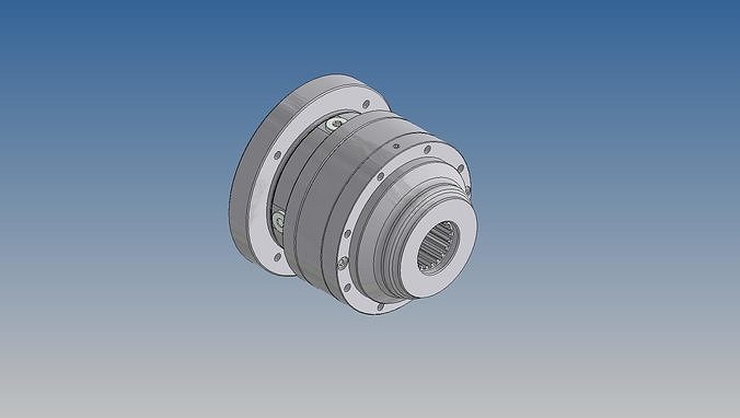 Planetary reduction gear Reggiana RR65D FS 12 3D model | CGTrader