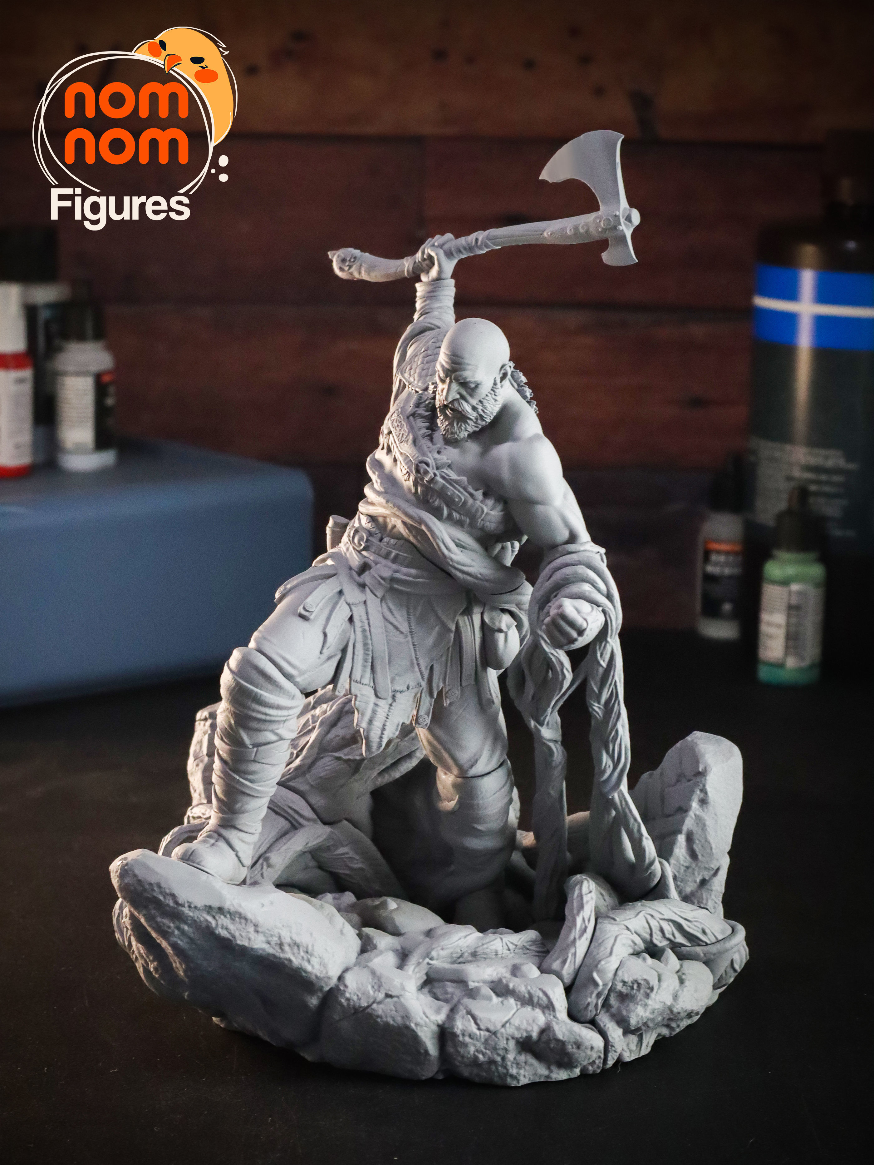 Kratos - God of War 3D model 3D printable | CGTrader