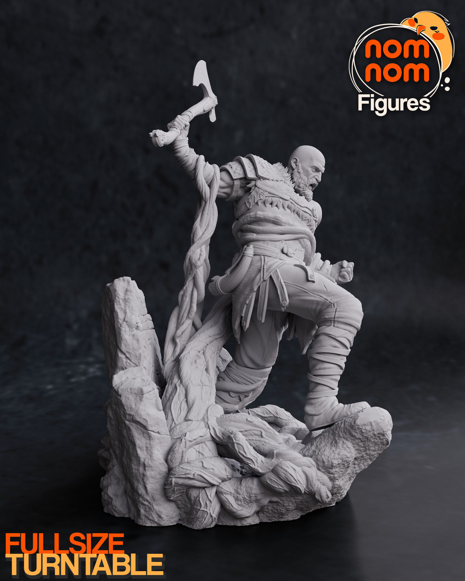 Kratos - God of War 3D model 3D printable | CGTrader