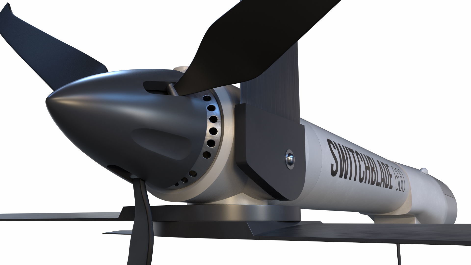 Switchblade 600 and Launcher 3D model animated | CGTrader