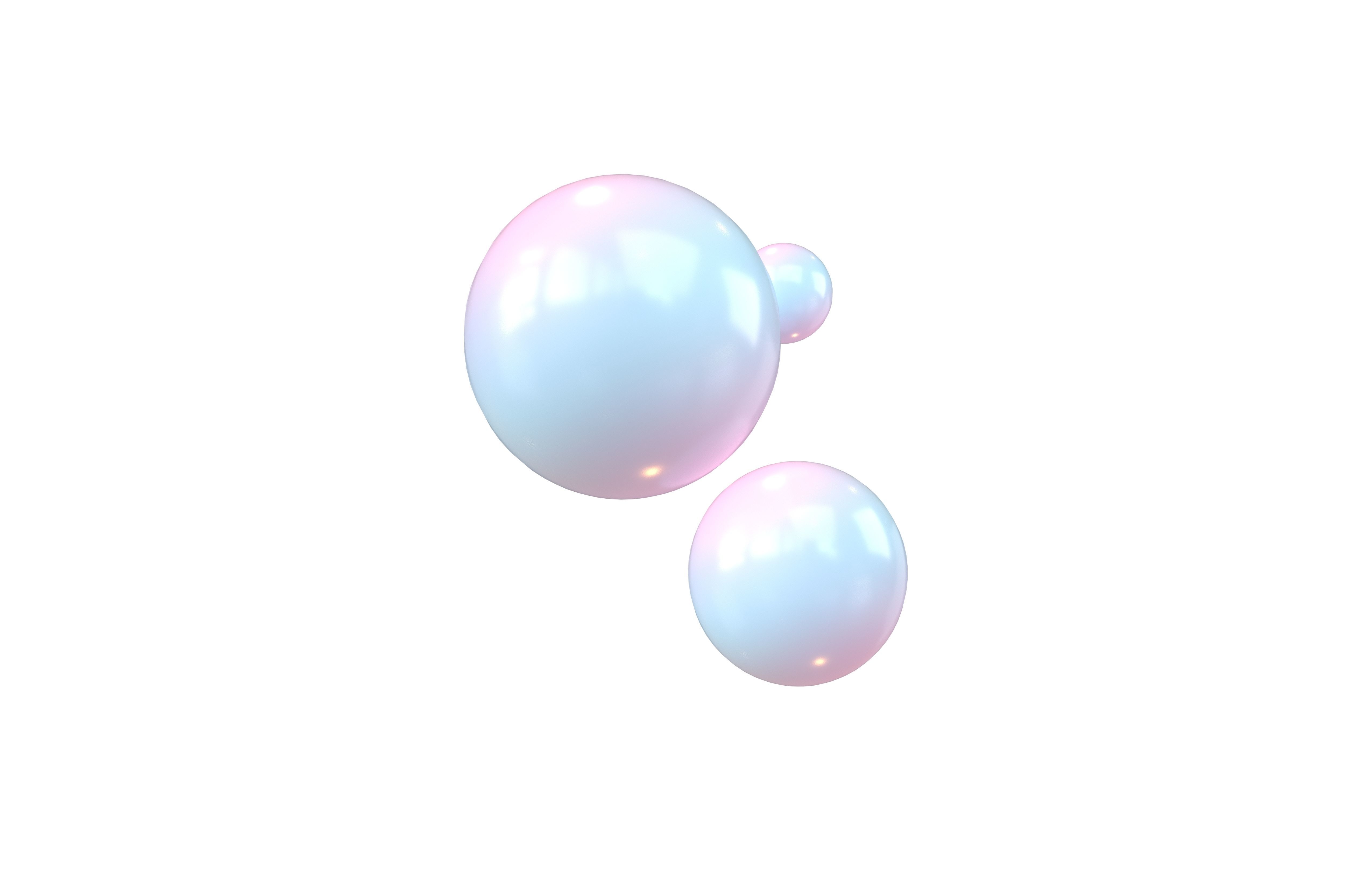 3D model Bubbles Emoji v1 001 VR / AR / low-poly | CGTrader