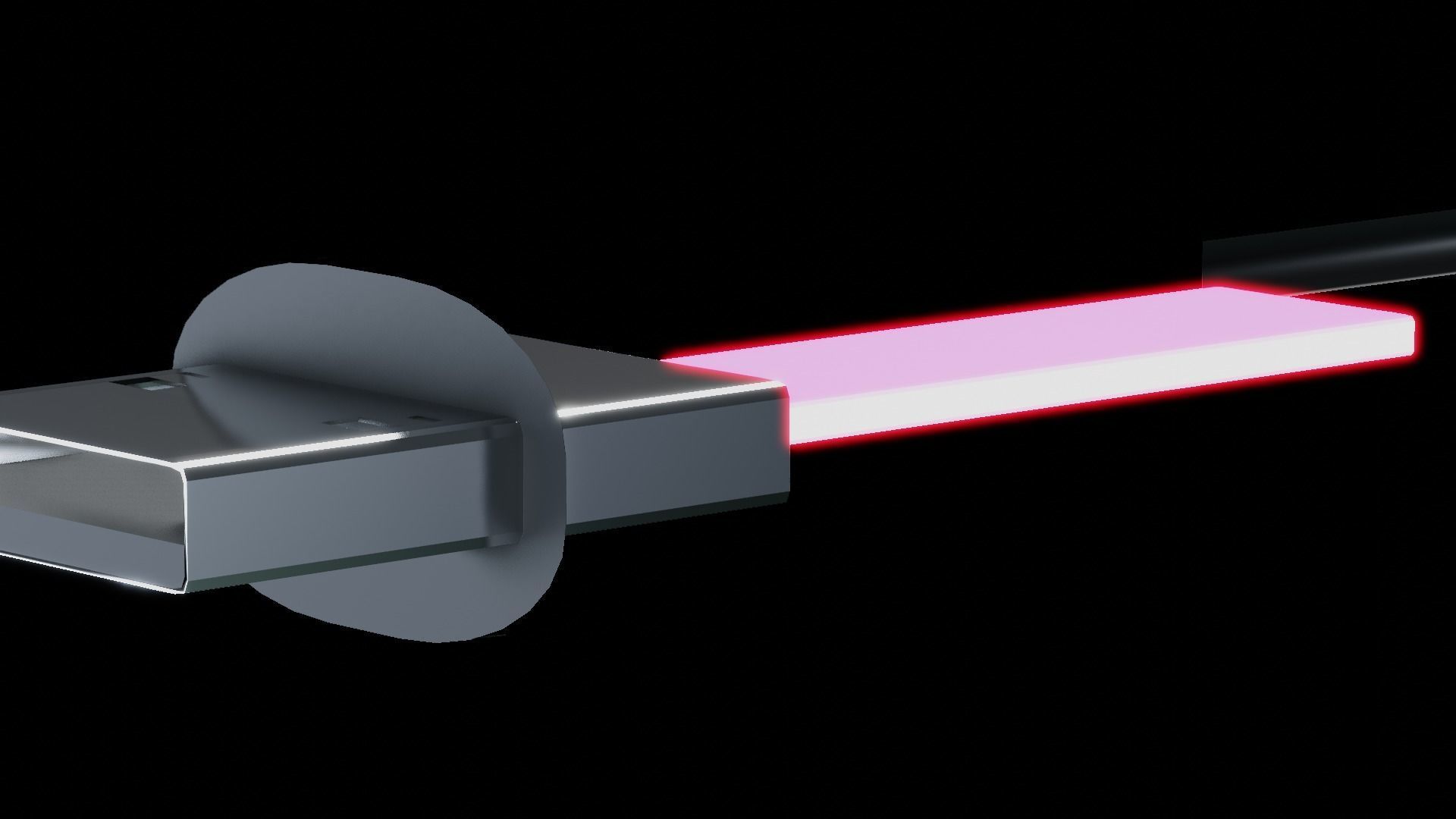 Low Poly USB Stick Memory External 3D model | CGTrader